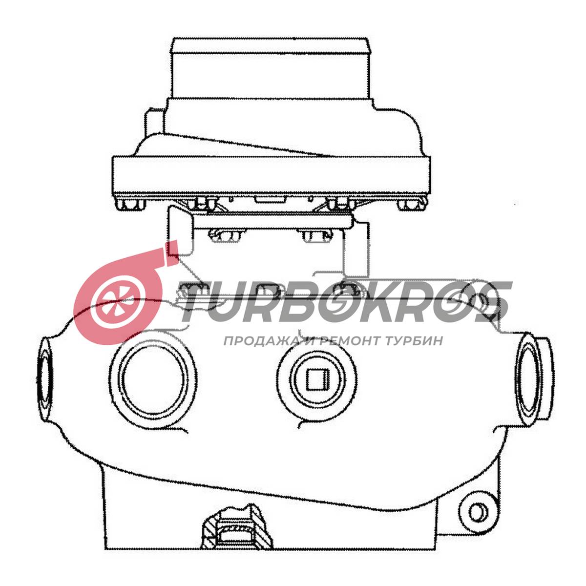 Турбина для Caterpillar Earth Moving Gen Set TW4C01 Turbo 466108-0001